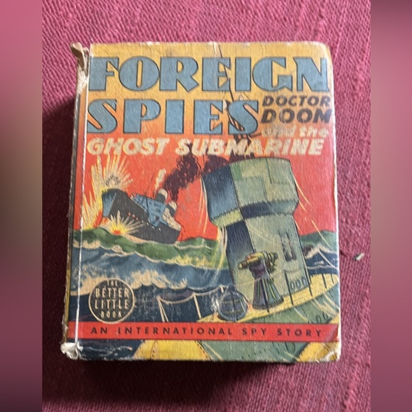 Other | Vintage Foreign Spies Book Cover | Poshmark
